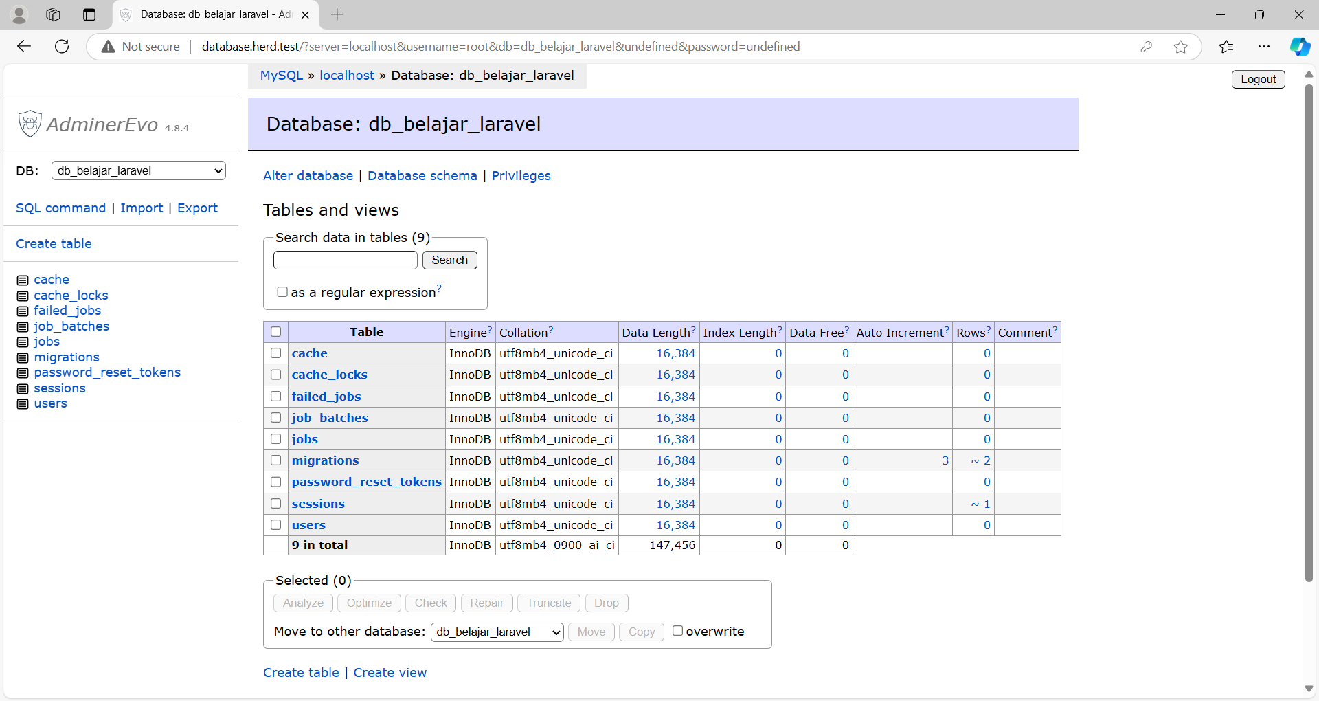 Panduan Install Laravel Herd dan MySQL di Windows